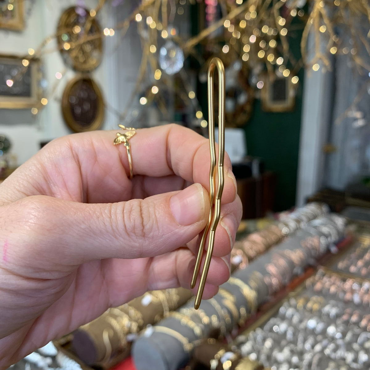 Small Plain Hair Prong / Pin – Avigail Adam