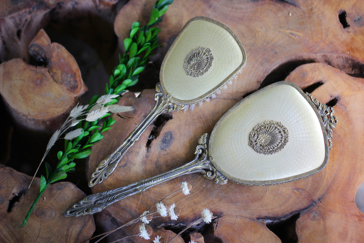 Antique Seashell Nautical Vanity Set – Avigail Adam