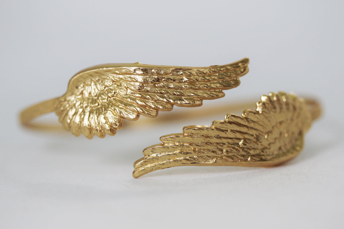 Preorder * Medium Angel Wing Arm Bracelet – Avigail Adam